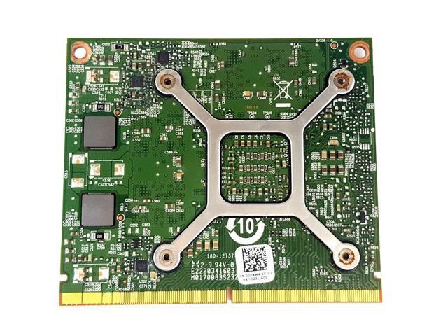 Dell Precision 7510 nVIDIA Quadro M1000M N16P-Q1-A2 2GB Gpu Video Card ...