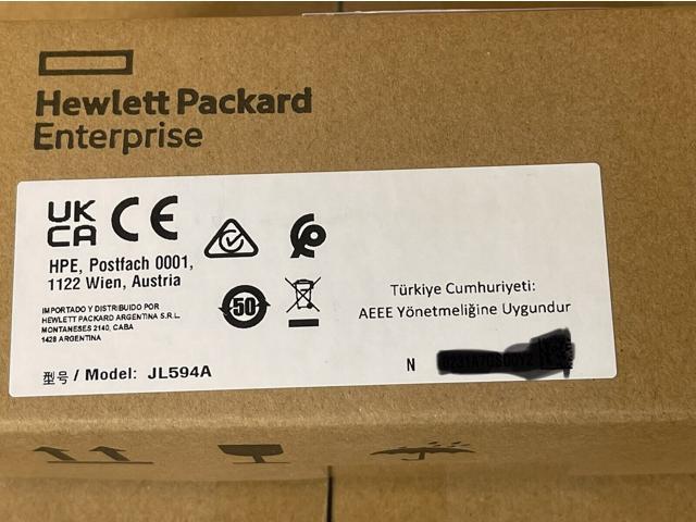 Factory Sealed HPE X721 Front to Back FB Fan Tray Kit JL594A FlexFabric ...