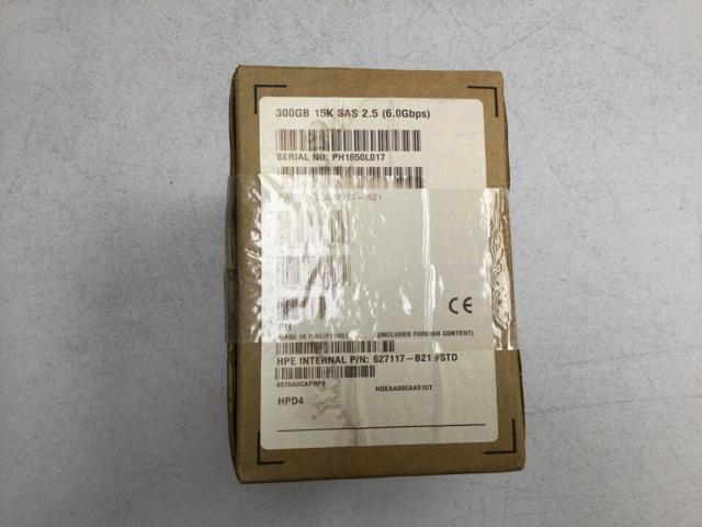 (NOT FOR HOME PC!) 627117-B21 HP 300GB 6Gb/s 15K 2.5'' DP SAS HDD ...