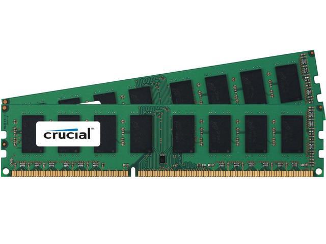 Crucial 16GB Kit 2x 8GB DDR3 1600 MHz PC3-12800 Non ECC Desktop Memory ...