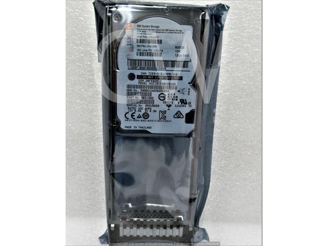 01AC596 01EJ017 01EJ019 IBM 900GB 10K RPM 12Gb/s 2.5" SAS SERVER HDD ...