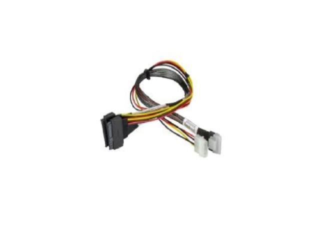SuperMicro CBL-SAST-0953 55cm Slimline x8 to 2x U.2 PCIE with Power ...