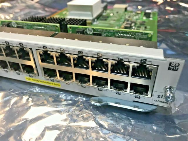 Used - Acceptable: J9986A HPE ARUBA 24 Ports 10/100/1000BASE-T PoE+ V3 ...