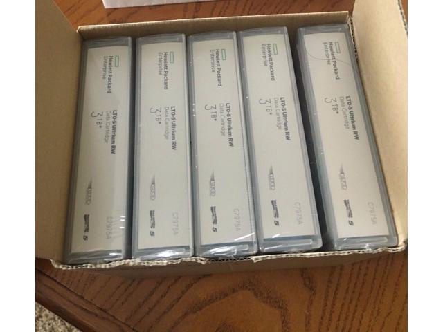 HP C7975A LTO 5 Ultrium 1.5 TB / 3.0 TB Data Cartridge*20 PACK* WITH ...