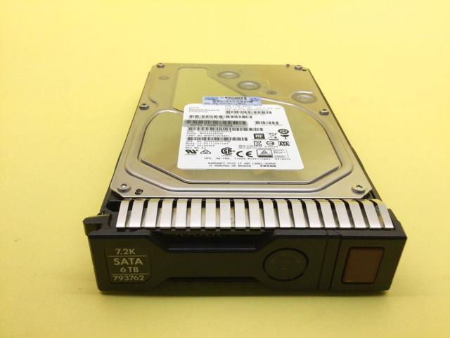 Used - Acceptable: 793667-B21 HPE 6TB SATA 6G BUSINESS CRITICAL 7.2K ...