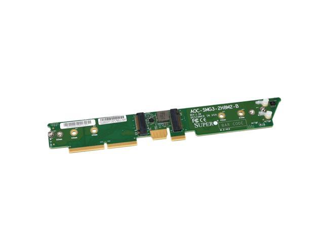 Used - Acceptable: Supermicro AOC-SMG3-2H8M2-B M.2 SATA/NVMe Hybrid ...