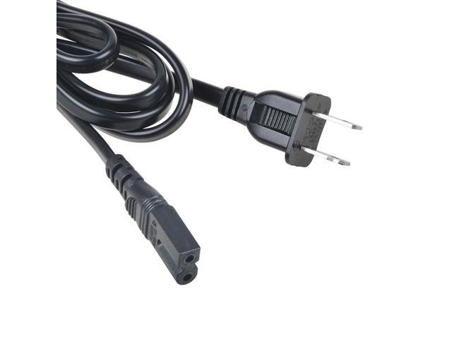 ABLEGRID 5ft AC 120V 60Hz 20W Power Cord Outlet Socket Cable Plug Lead ...