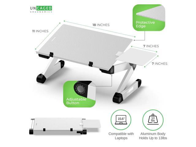 WorkEZ Adjustable Keyboard Stand for Desktop Computer Keyboard Riser ...