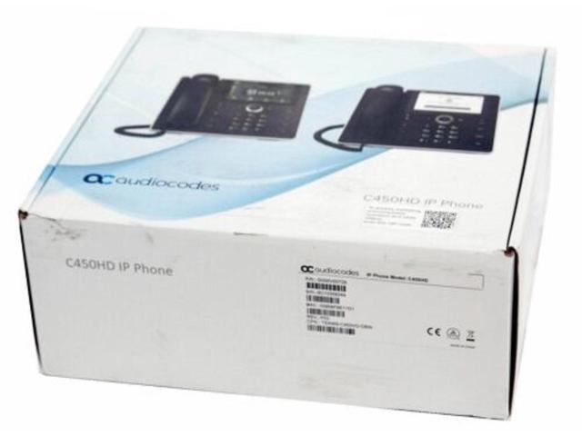 AudioCodes TEAMS-C450HDPS-DBW TEAMS C450HD IP-Phone - Newegg.com
