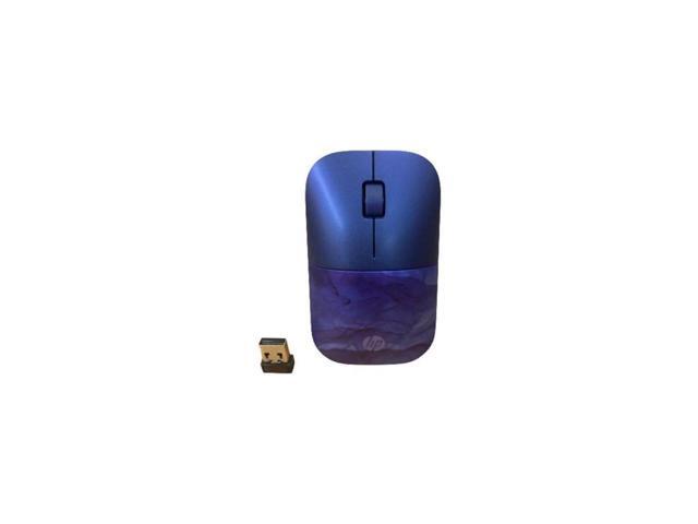 Refurbished: HP Z3700 Blue 2.4 GHz USB Slim Wireless Mouse Blue LED ...