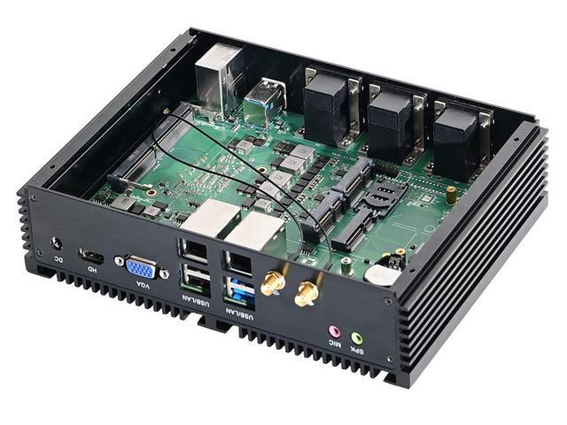 Partaker Fanless Industrial Computer, IPC, Desktop PC, Windows 10 Pro ...