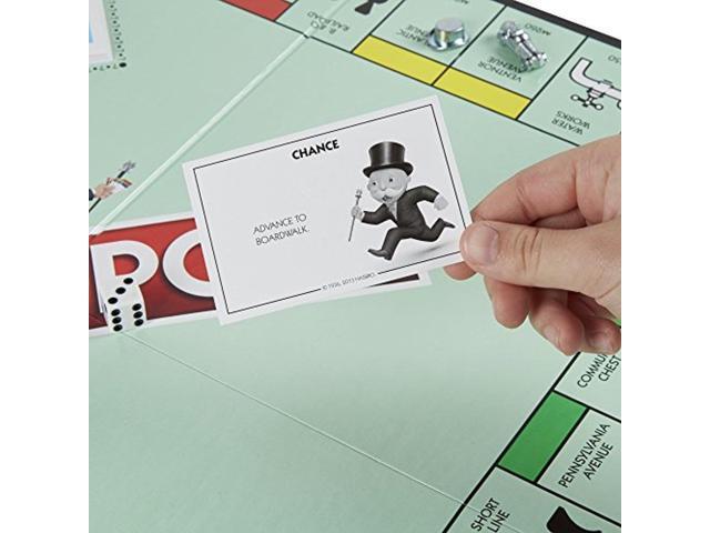 Monopoly Updatd Tokens Classic Gameplay Family Fun Board Game Hasbro ...