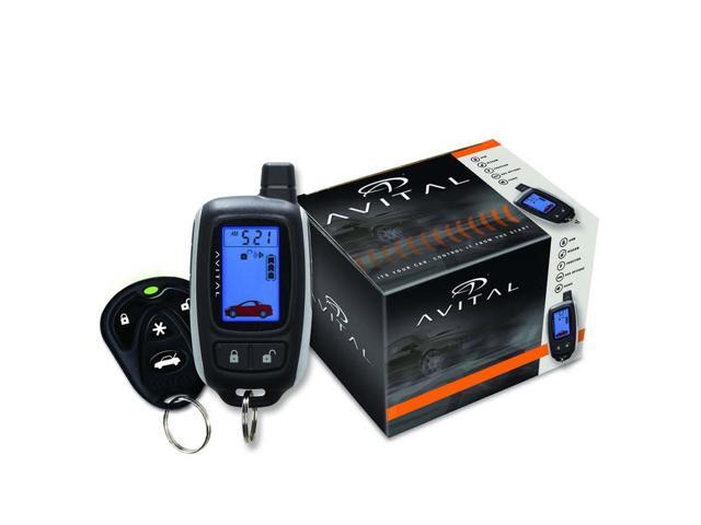 Avital 3300L Lcd 2-Way Security System - Newegg.com