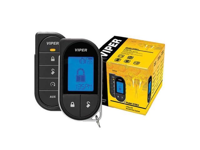 Viper 4706V Car Remote Start and Keyless Entry 2-Way LCD & DB3 Bypass ...