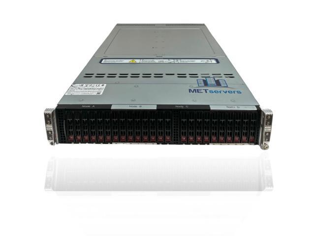 Refurbished: Supermicro SuperServer SYS-2029BT-HNC0R 4-Node 24 Bay SFF ...