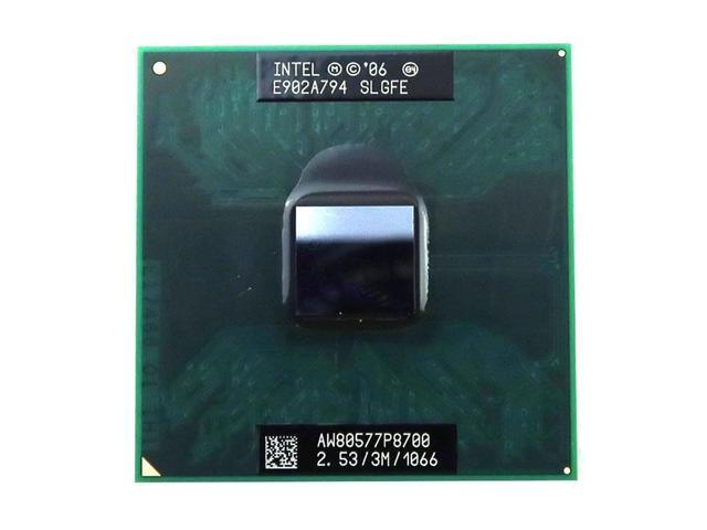 P8700 Intel Core 2 DUO 2.53GHZ Socket PGA478 BGA479 Laptop CPU Processor Slgfe Laptop Processors ...