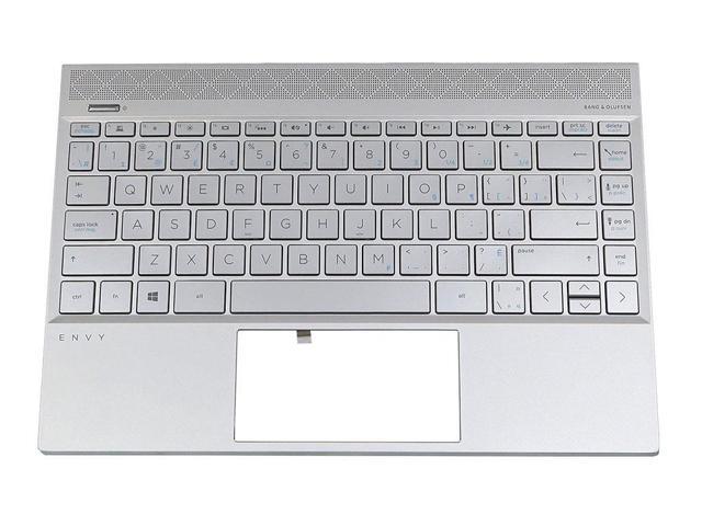Used - Like New: TPN-W136 HP Envy 13-AH 13T-AH Series Laptop Keyboard Palmrest Assembly Silver ...