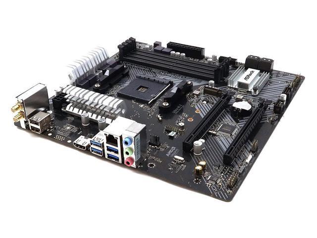 Used - Like New: B450M/ac Asrock AMD B450 Socket AM4 DDR4 Hdmi Micro ...
