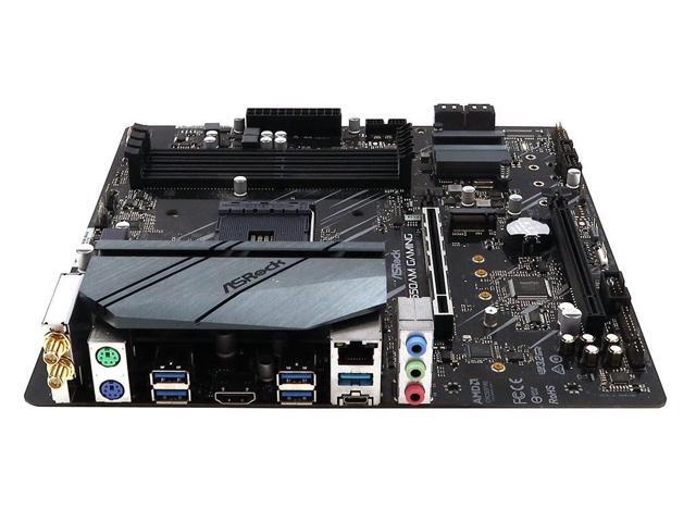 Used - Like New: 80-MXBBL0-A1A01_NOIO Asrock B550AM Gaming AMD B550A ...