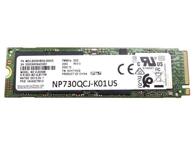 MZVLB256HBHQ-000KS_UA Samsung PM981A MZ-VLB256B 256GB M.2 2280 Nvme ...