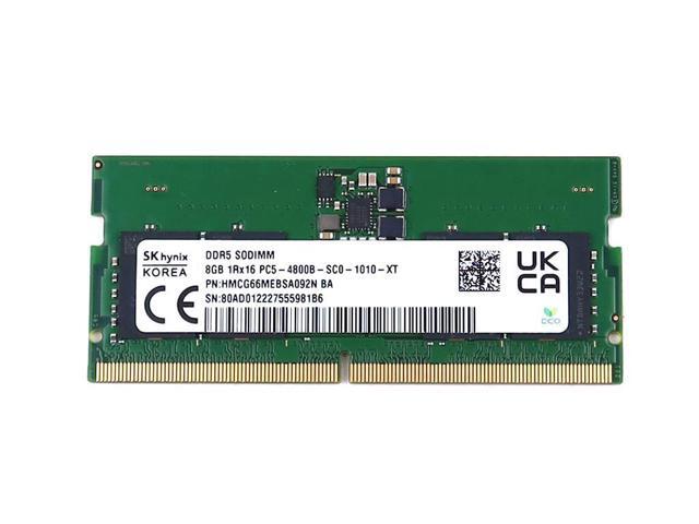 HMCG66MEBSA092N_UB SK Hynix 8GB 1RX16 DDR5 PC5-38400 4800MHZ 262-PIN Sodimm Memory ...