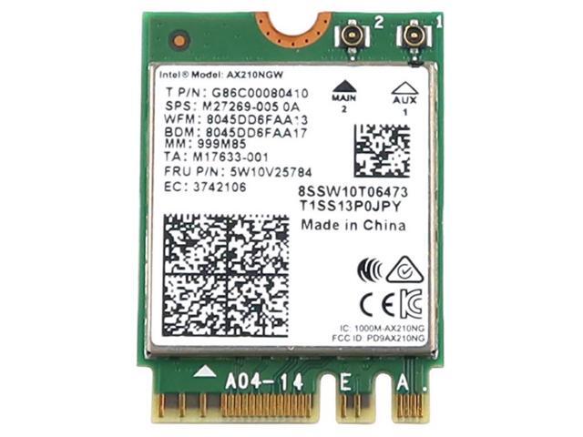 Used - Very Good: AX210NGW Intel M.2 2230 2.4GBPS 802.11AX Wifi 6E ...