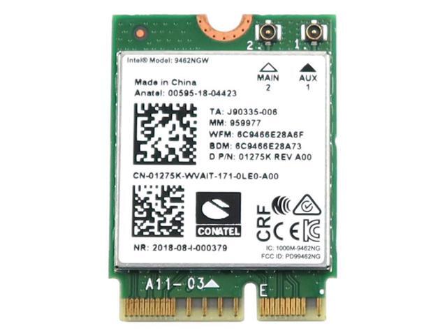 1275K_UB Intel 9462NGW 433MBPS M.2 2230 Cnvio Wifi 5 802.11AC Bluetooth ...