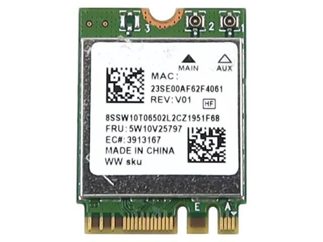 Used - Very Good: RTL8852AE Realtek M.2 2230 PCI-E Wifi 6 802.11AX ...