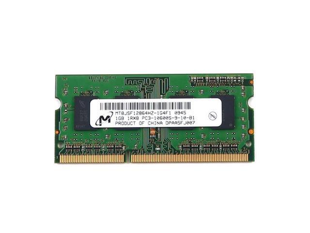 MT8JSF12864HZ Micron 1GB DDR3 PC3-10600 1333MHZ 204-PIN CL9 Sodimm Memory MT8JSF12864HZ-1G4F1 ...