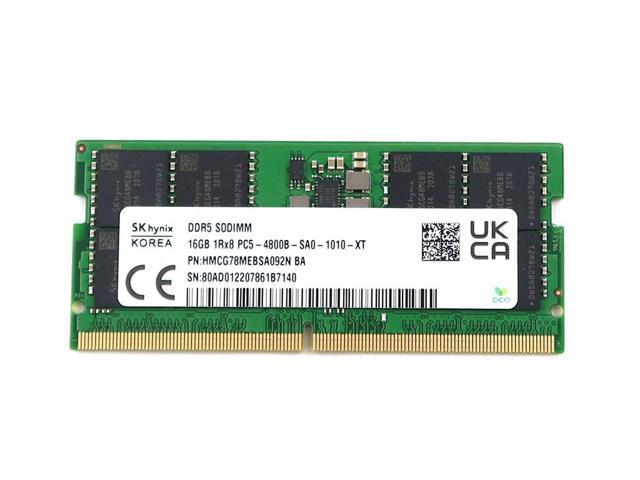 HMCG78MEBSA092N SK Hynix 16GB DDR5 PC5-38400 4800MHZ 262-PIN Sodimm Memory BA Laptop Memory ...