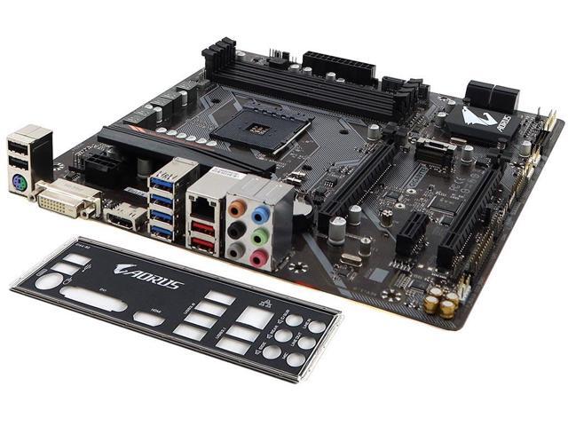 Used - Like New: B450 Aorus M Gigabyte AMD Chipset Socket AM4 DDR4 Hdmi ...