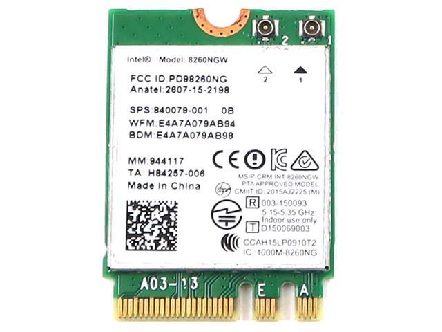 Used - Very Good: 8260NGW Intel M.2 2230 PCI-E USB Wifi 5 802.11AC ...