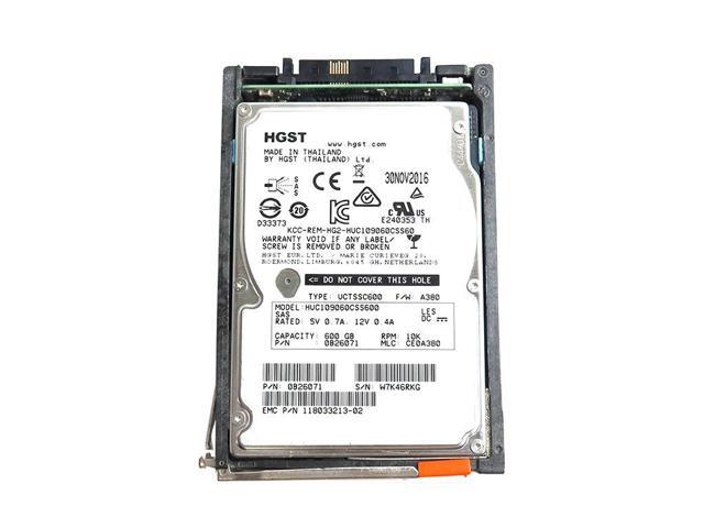 Used - Very Good: HUC109060CSS600 Hitachi 600GB 2.5" 10000RPM 64MB ...