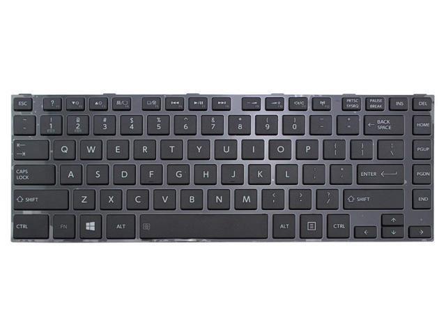 New Replacement Laptop Replacement Keyboard With Frame for Toshiba ...