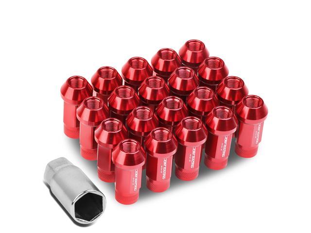 DNA Motoring LN-ZTL-9026-125-RD 20-Piece M12 x 1.25 Aluminum Alloy ...