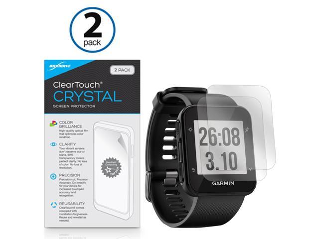 Garmin Forerunner 35 Screen Protector, BoxWave [ClearTouch Crystal (2 ...