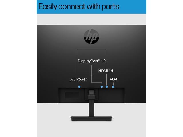 HP 27h 27" Full HD IPS 75Hz Desktop Monitor Black 737K9AA - Newegg.com