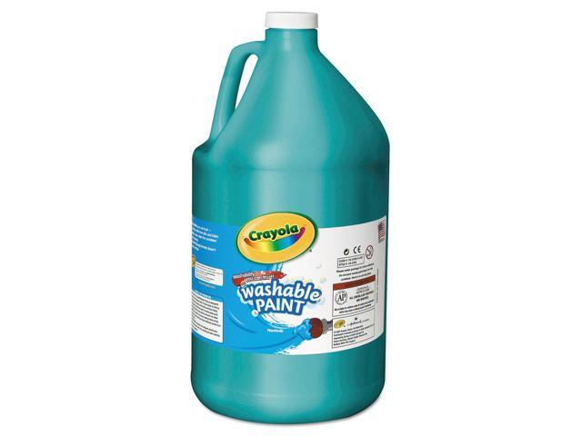 Crayola Washable Paints Turquoise 128 oz. 54-2128-048 - Newegg.com