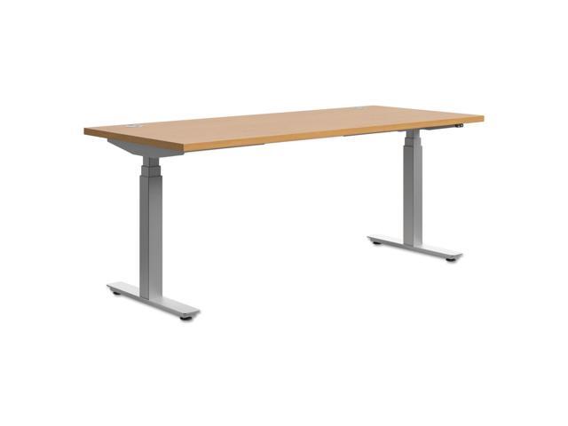 HON - HHAB3S24F - Height-Adjustable Table Base, 72w x 24d x 23 5/8-49 1 ...
