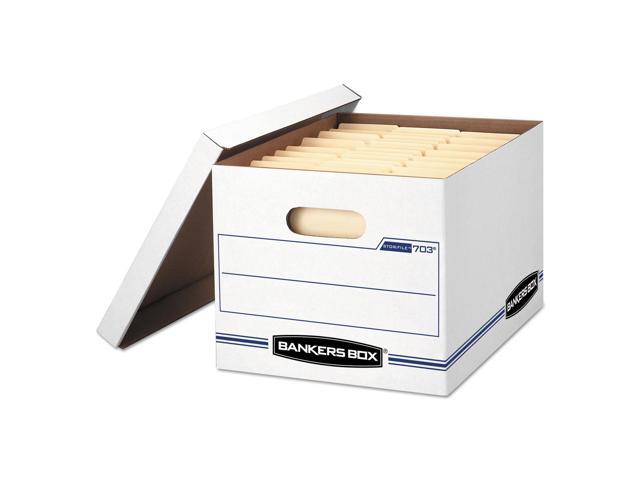 Cardboard File Boxes - Set of 12 w/Lids - Newegg.com