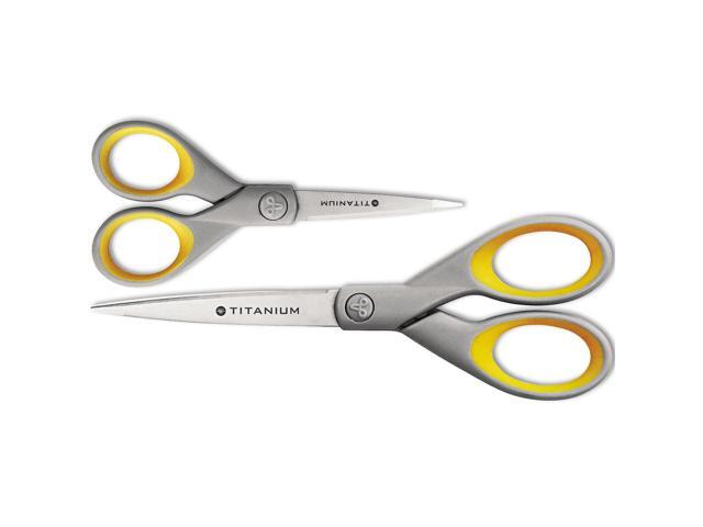 Titanium Bonded Scissors Set, 5" And 7" Long, 2/pack - Newegg.com