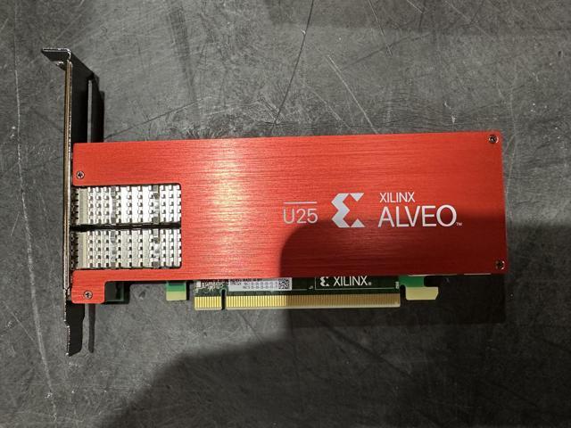ThinkSystem Xilinx Alveo U25 25GbE SFP28 2-Port PCIe FPGA Adapter ...