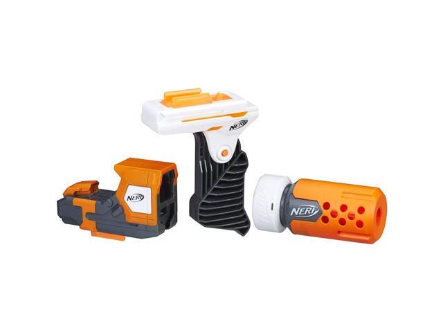 Nerf Modulus Stealth Ops Upgrade Kit Red Dot Sight Pivot Grip ...