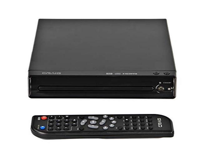 CRAIG CVD401A Compact HDMI DVD Player with Remote in Black - Newegg.com