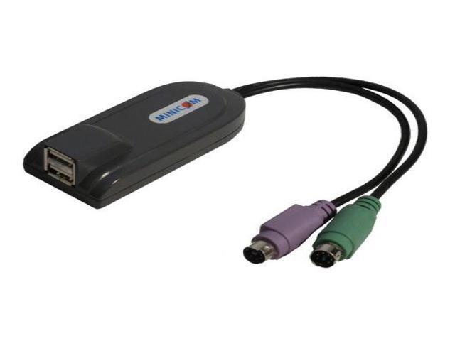 tripp lite minicom ps2 to usb converter for kvm switch and extender taa ...