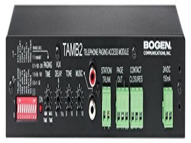 BOGEN TAMB2PS TELEPHONE ACCESS MODULE WITH PS - Newegg.com