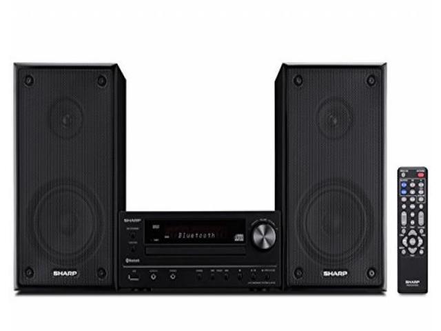 Sharp XLHF102B HI Fi Component MicroSystem with Bluetooth - Newegg.com