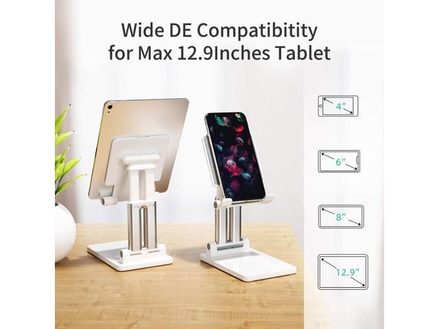 Cell Phone Stand, Angle Height Adjustable Phone Stand for Desk ...