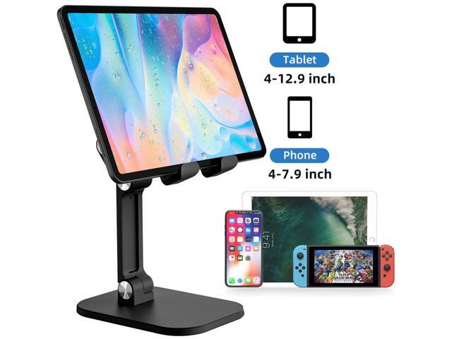 Upgraded Desktop Cell Phone Stand, Adjustable Height and Angle iPhone ...