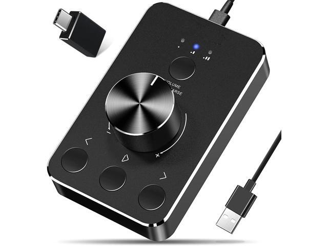 Multimedia Controller Knob, USB Volume Controller, One Key Mute PC ...